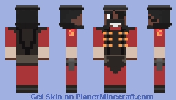 Demoman from TF2 Minecraft Skin
