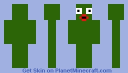 WTF Pepe the frog meme Minecraft Skin