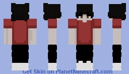 pho red Minecraft Skin