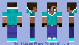 Steve Remake Minecraft Skin