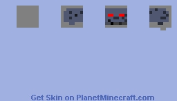 Ghostly head Minecraft Skin