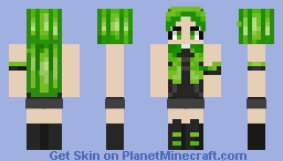 Revised green Minecraft Skin
