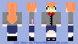 Monika Minecraft Skin