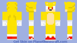 Sonic 2 Movie Super Sonic Minecraft Skin