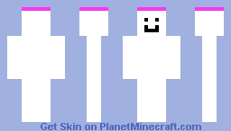 Pink Smile Minecraft Skin