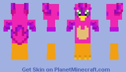 Flicky (Pink) (Bedrock Edition only) Minecraft Skin