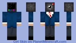 Camera Suit Minecraft Skin