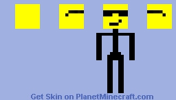 Stick man Minecraft Skin