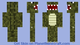 crocodile Minecraft Skin