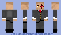 Male in suit Minecraft Skin