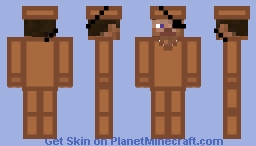 Captain steve(for a map I am making) Minecraft Skin