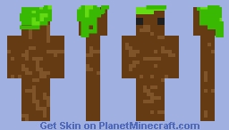 Cartoon Grass Minecraft Skin