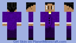 Purple Suit Fellow Minecraft Skin