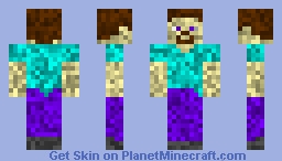 steve but dirty Minecraft Skin