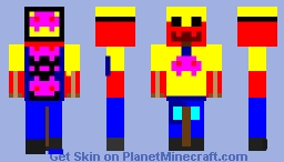 space envader Minecraft Skin