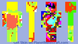 Colorful Minecraft Skin