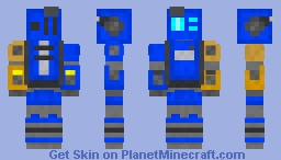 Salvagebot Mk2 Minecraft Skin