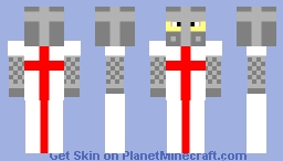 Templar knight Minecraft Skin