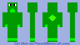 green man Minecraft Skin