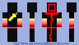 shadow fire guard Minecraft Skin