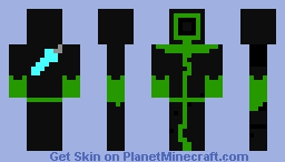 shadow forest guard Minecraft Skin