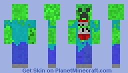 Nightmare steve Minecraft Skin
