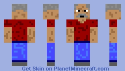 Old Math Teacher Man Minecraft Skin
