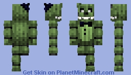 Phantom Freddy Minecraft Skin