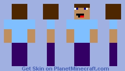 Derpy Steve Minecraft Skin