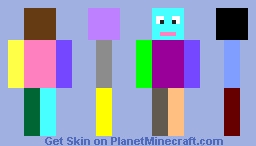 Colorful Minecraft Skin