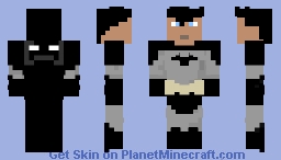 Iconic Batman Minecraft Skin