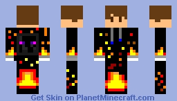 Fire Boy Minecraft Skin