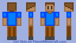 simple steve Minecraft Skin