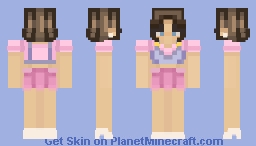 pastel doll Minecraft Skin