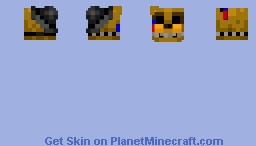 Golden Heady Minecraft Skin