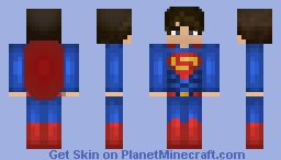 Superman Minecraft Skin
