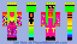 Club Queen Minecraft Skin