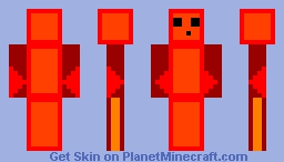 magma slime Minecraft Skin