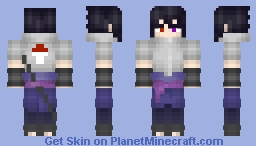 sasuke uchiha Minecraft Skin