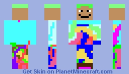 man but with man Minecraft Skin