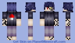 Sasuke with curse mark Minecraft Skin
