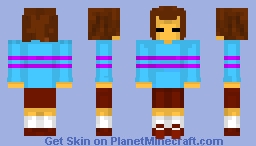 Frisk Minecraft Skin