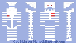 Crâne Minecraft Skin