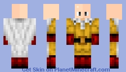 Saitama Minecraft Skin