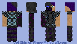 Half-Enderman Ranger Minecraft Skin