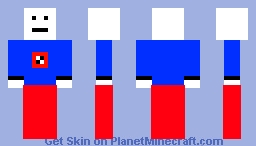 Crash Dummy Minecraft Skin