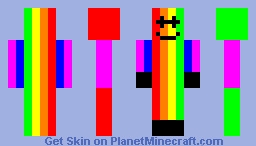 rainbow Minecraft Skin
