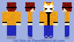 Kitsune mask Minecraft Skin