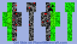 Creeper cyborg Minecraft Skin