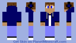 Cool Gaming Kid Skin Minecraft Skin